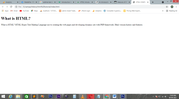 WHAT IS HTML? INTRODUCTION AND FEATURES | GSS TECHNOLOGY